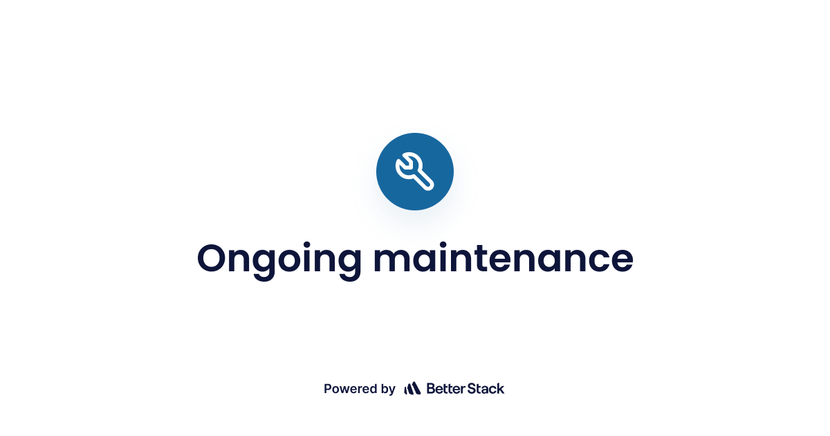 Scheduled Maintenance Notice | Rhythm Plus
